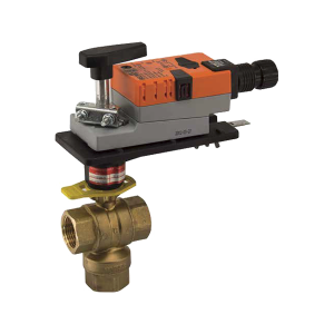 3 Way Unimizer Ball Valve with Modulating Belimo Actuator - VSI