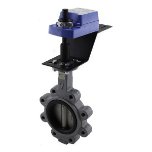 2 Way Butterfly Valve with Johnson Modulating Damper Actuator (100 PSI ...
